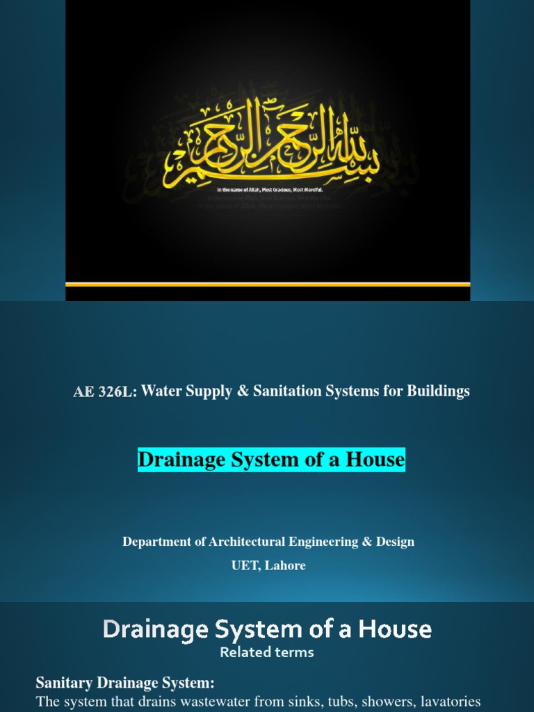 Sewerage Design of A House - 2019 PDF | PDF | Sanitary Sewer | Plumbing