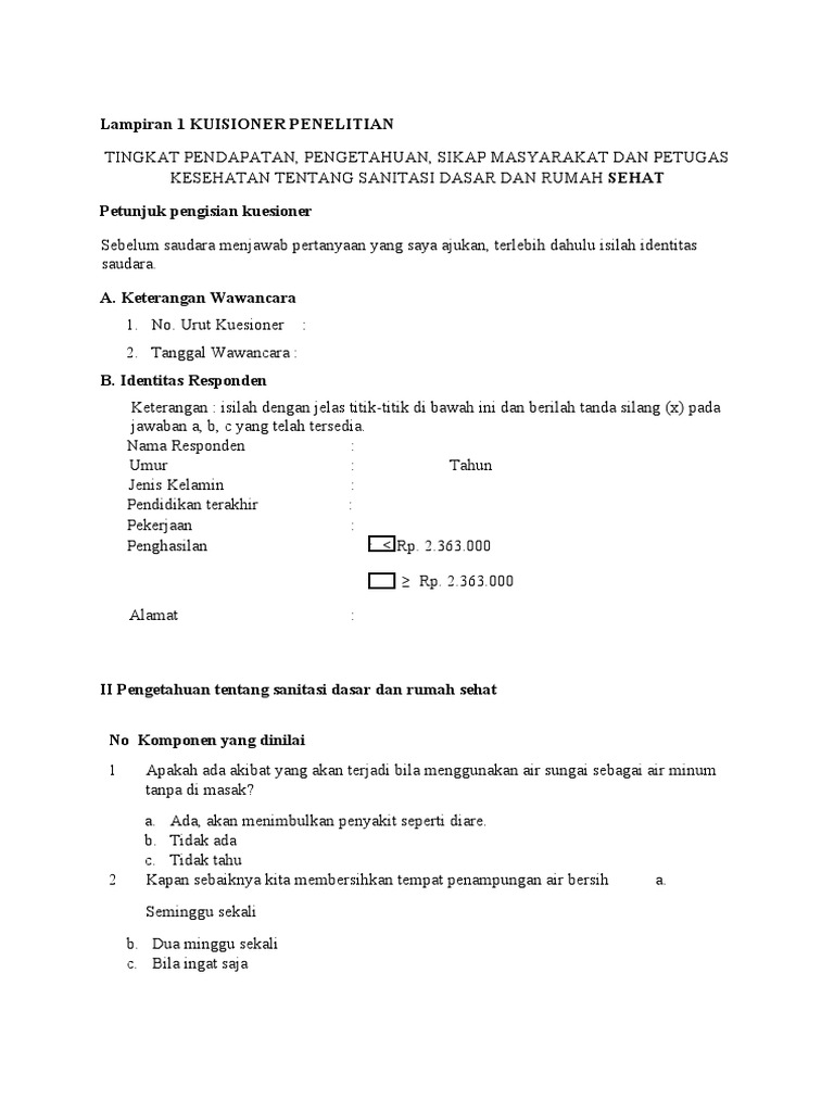 Lampiran - Lampiran | PDF