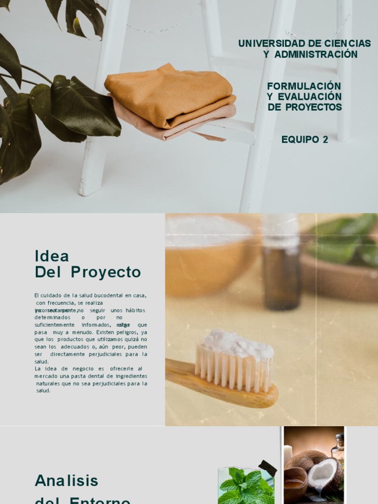 Pasta Dental Ecológica Natural | PDF | Calcio | Alimentos