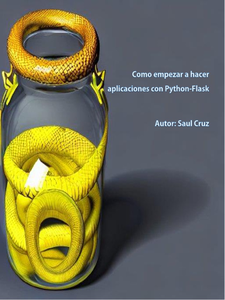 Crear Aplicaciones Con Python Flask Pdf Aplicación Web Software De La Aplicacion