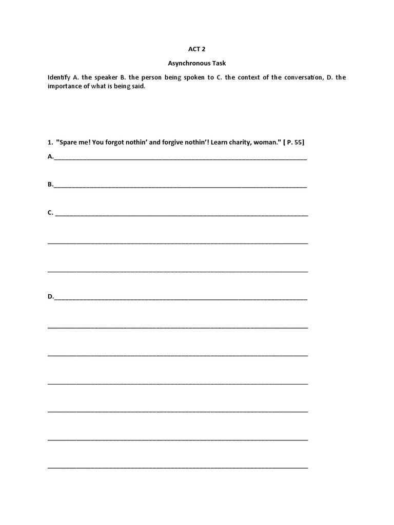Asynchronous Task Act Ii The Crucible Pdf