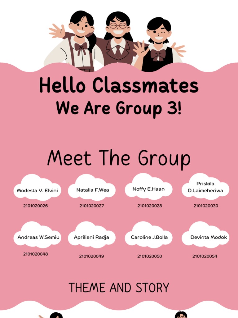 We Are Group 3! | PDF