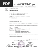 Contoh Kop Surat Masjid Auliya | PDF