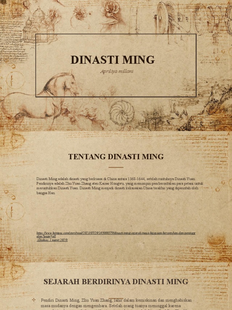 Dinasti Ming | PDF | Politik | Sejarah