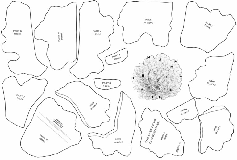Clicker Mask Template SKS Props | PDF