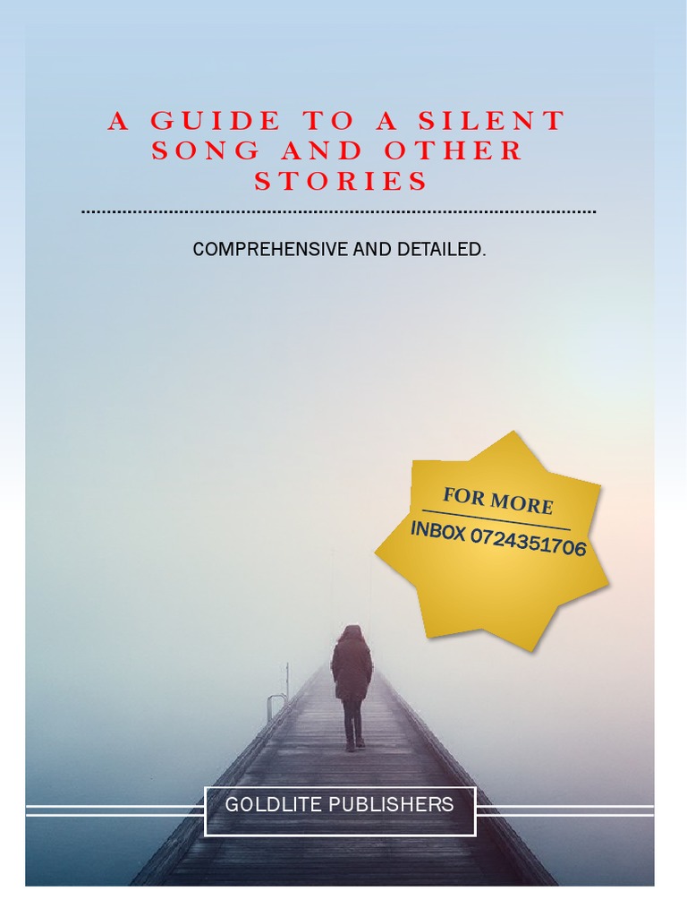 A Guide To Silent Song and Other Stories PDF | PDF | Essays | Paragraph