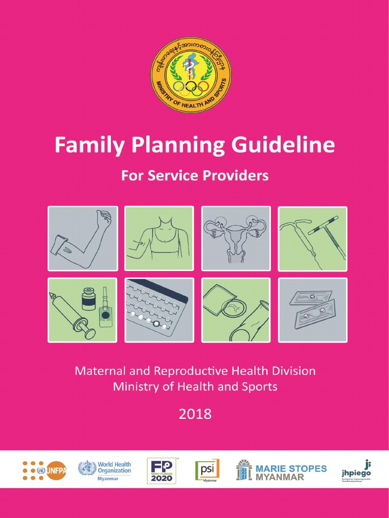 Family Planning Guideline For Service Providers 2018 PDF | PDF | Family ...