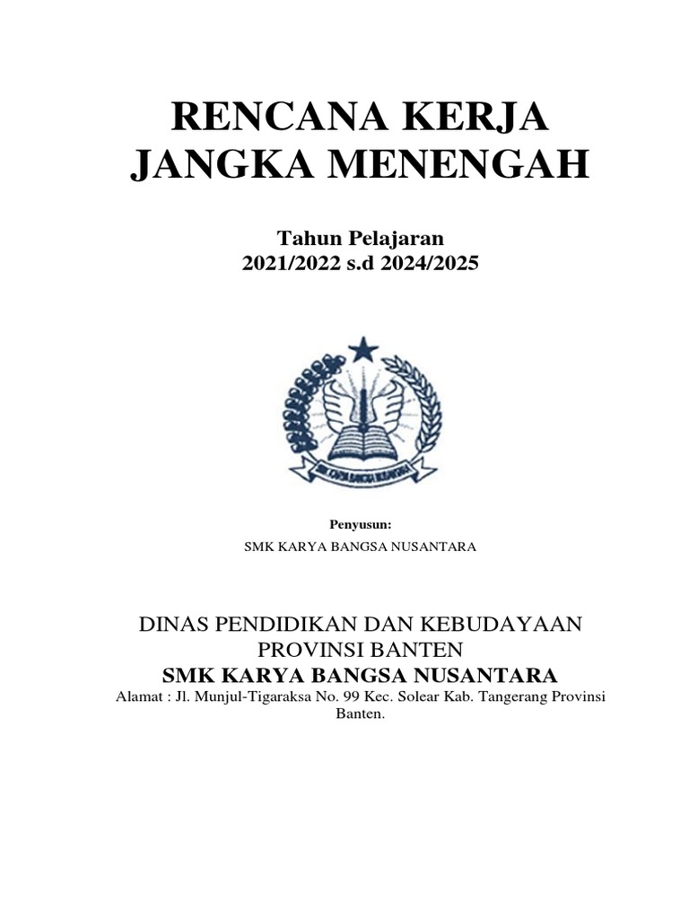 RKJM 2021-2025 | PDF | Karier & Perkembangan | Bisnis