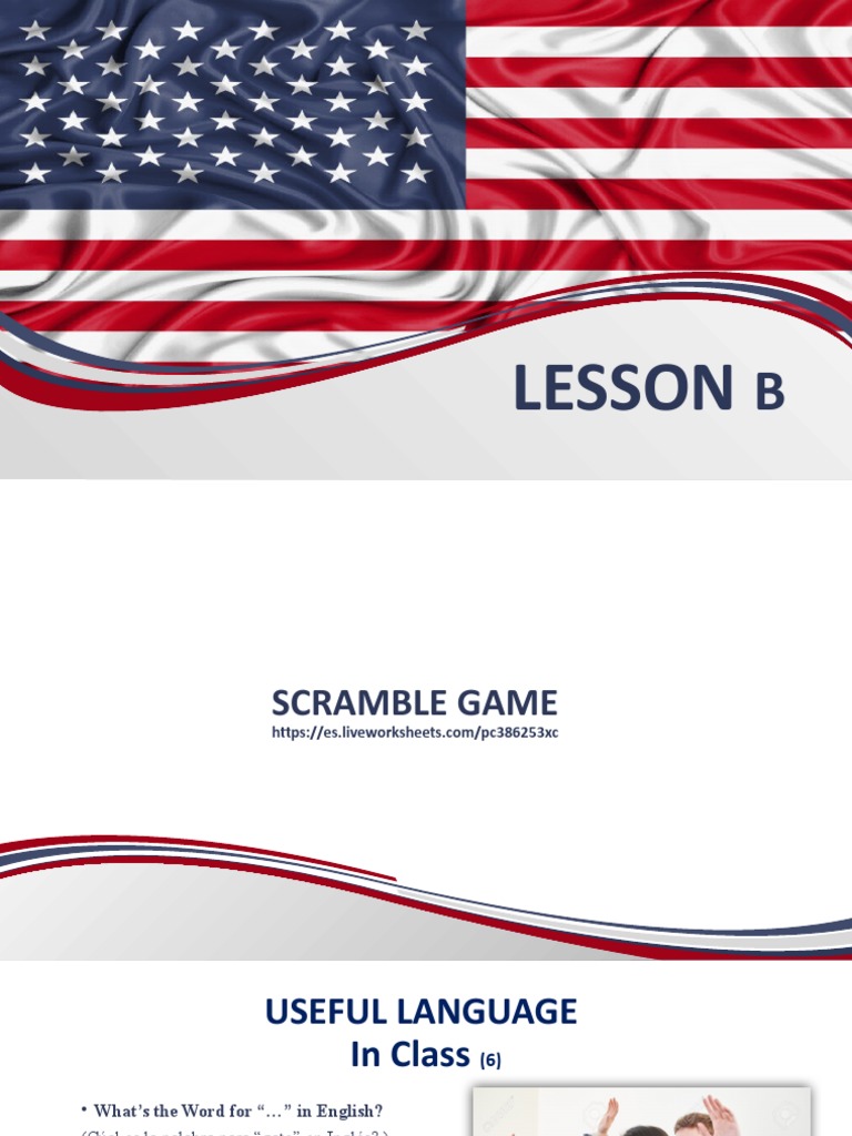 Unit 1 - Lesson B | PDF | Grammar | Cognitive Science