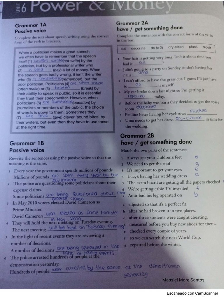 Unit - 6 Workbook - Massiel More Santos PDF | PDF