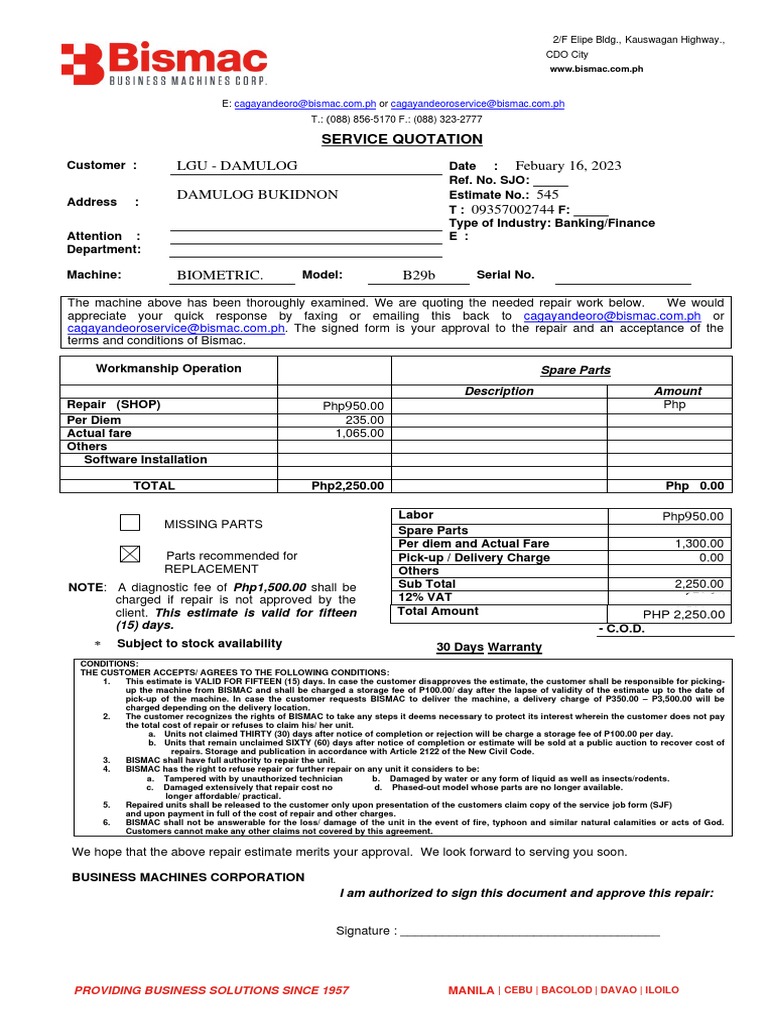 BISMAC | PDF | Business