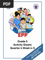 EPP5 - ICTENTREPRENEURSHIP - Q1 - Module4 - WEEK4 (7pages) | PDF