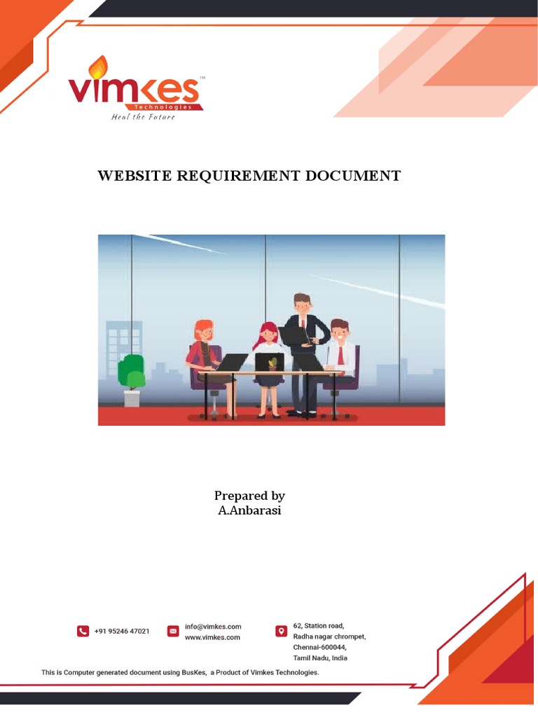 Website Requirement 1 | PDF | Websites | World Wide Web