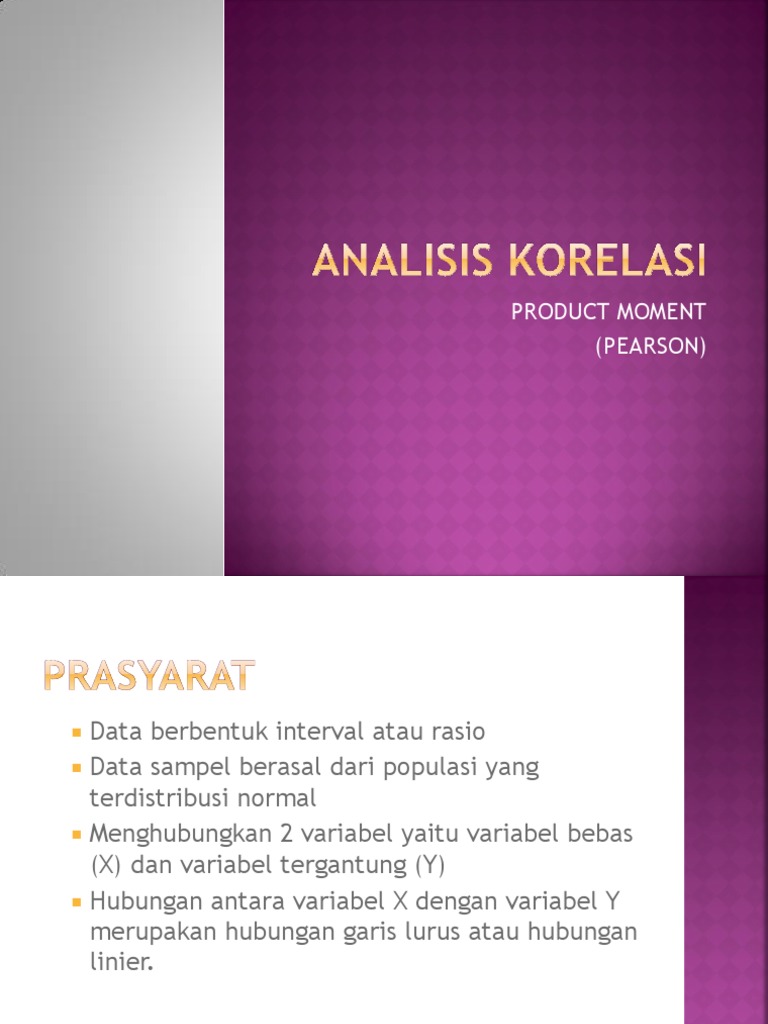 Analisis Korelasi | PDF