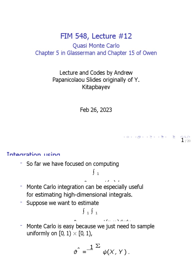 Lecture 12 | PDF | Statistical Theory | Probability