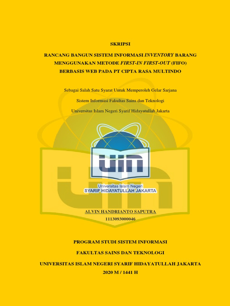 Alvin Handrianto Saputra-Fst PDF | PDF