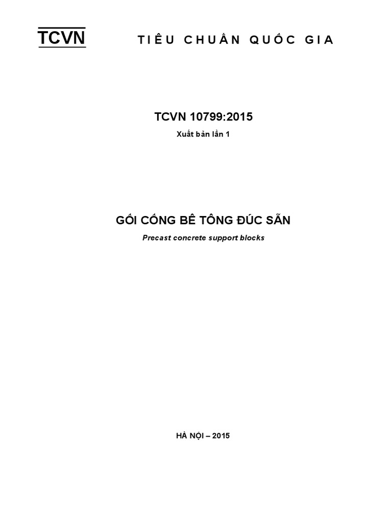 2.nư C - TCVN 10799 2015 | PDF