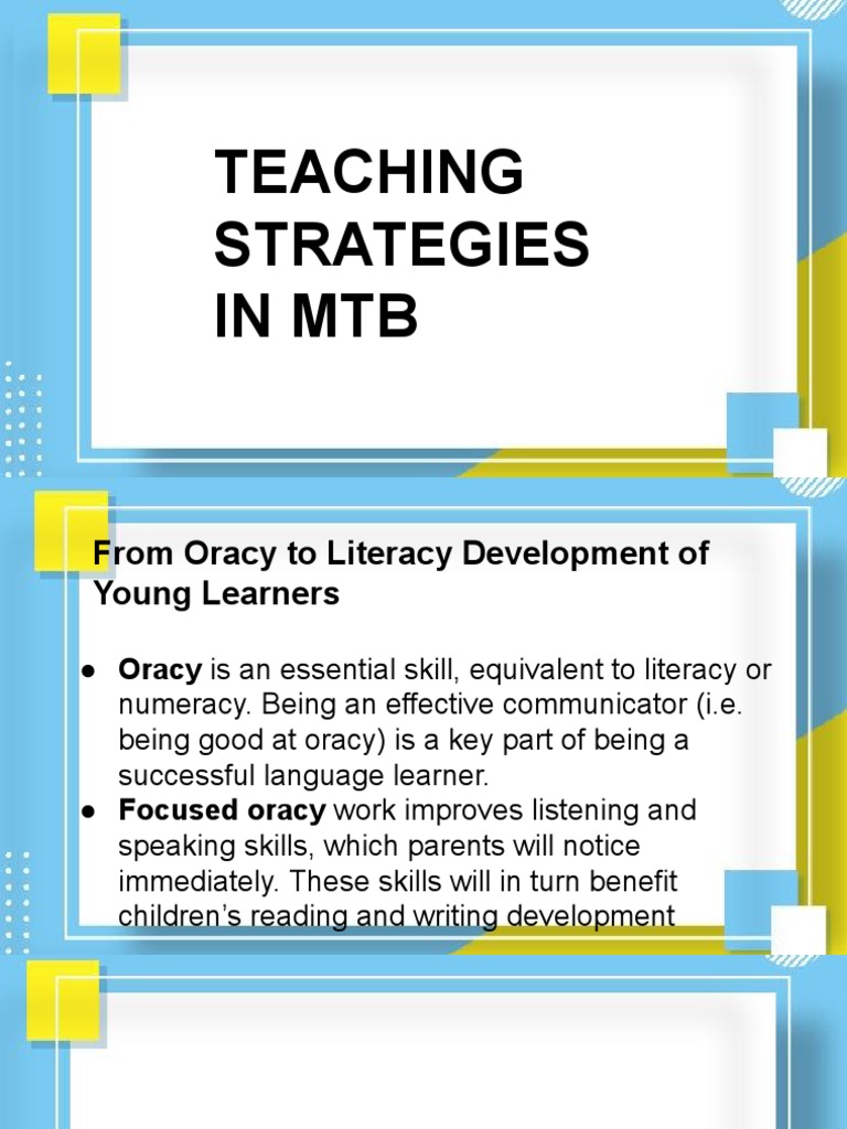 Mtb-Mle - Group 1 - Strategies in Teaching Decoding PDF | PDF ...