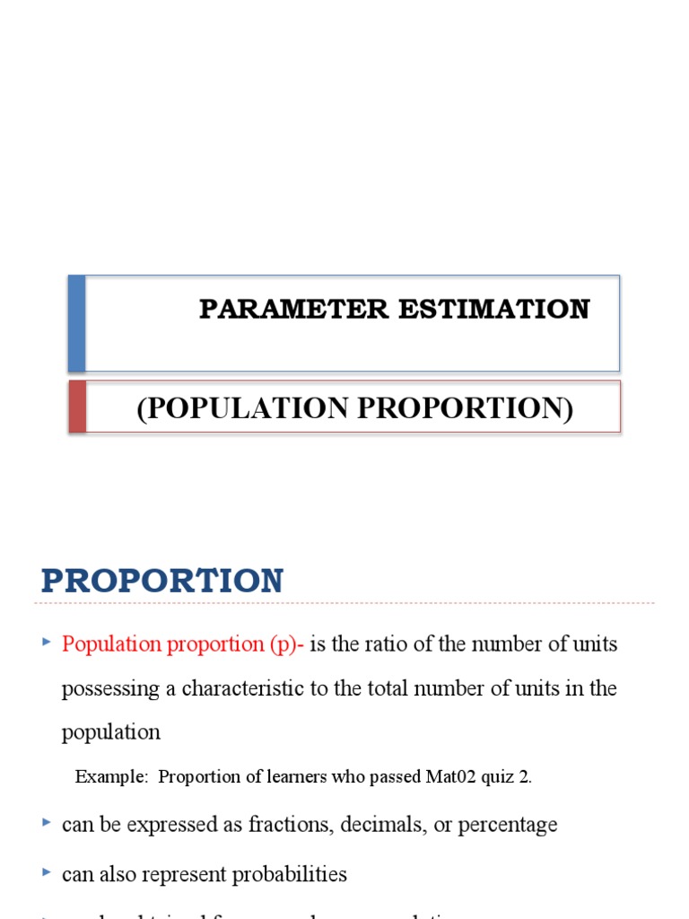 10 Estimation of Proportion | PDF | Sample Size Determination ...