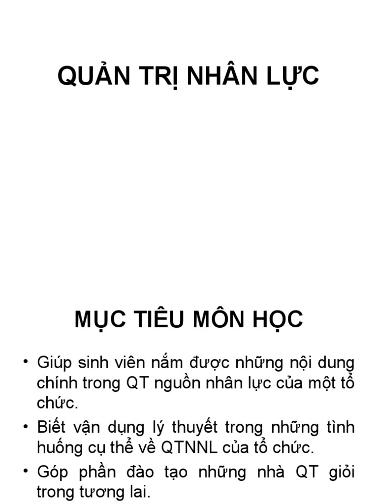 Tong Quan QTNL | PDF