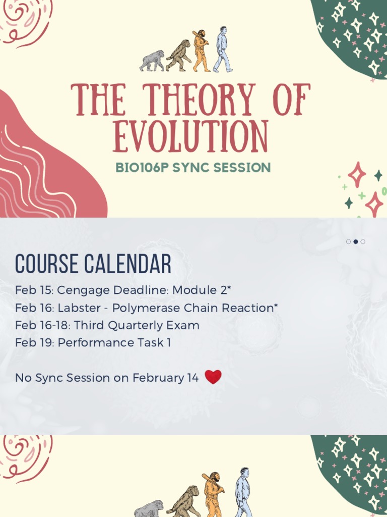 Module 3 - The Theory of Evolution | PDF | Evolution | Natural Selection