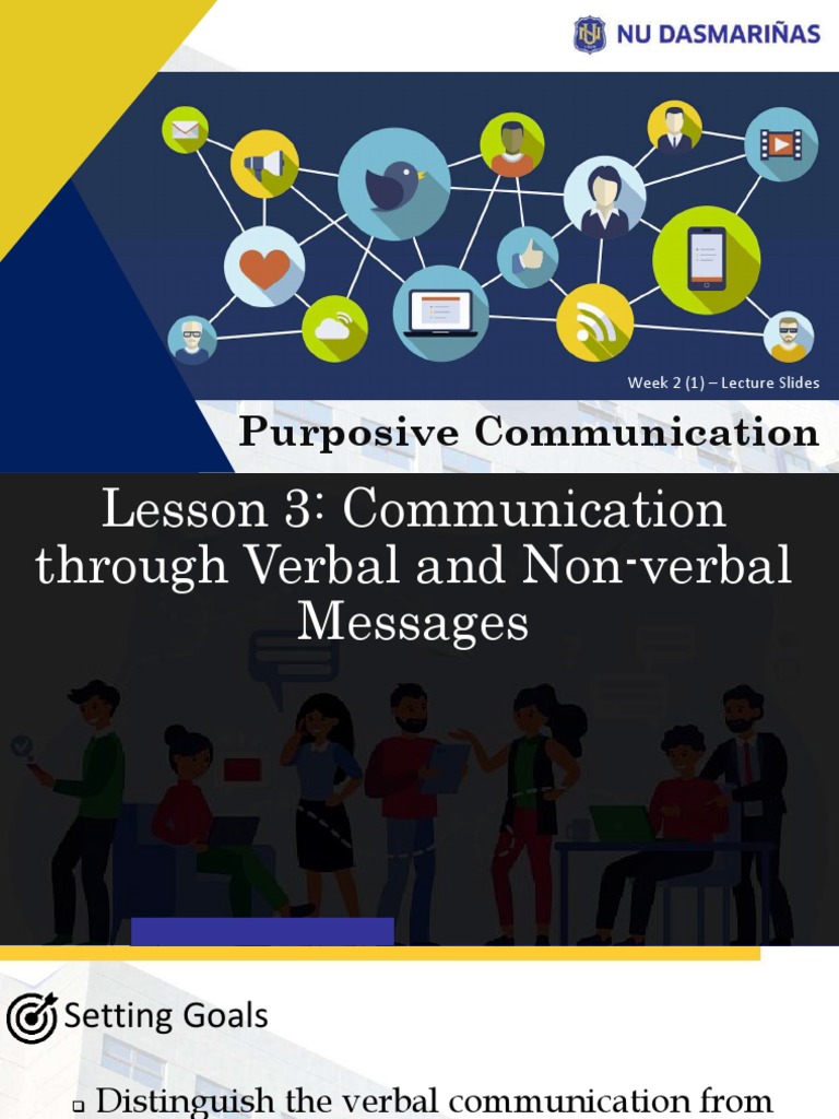 PC-Lecture-Slides-Lesson 3 PDF | Download Free PDF | Nonverbal Communication | Communication