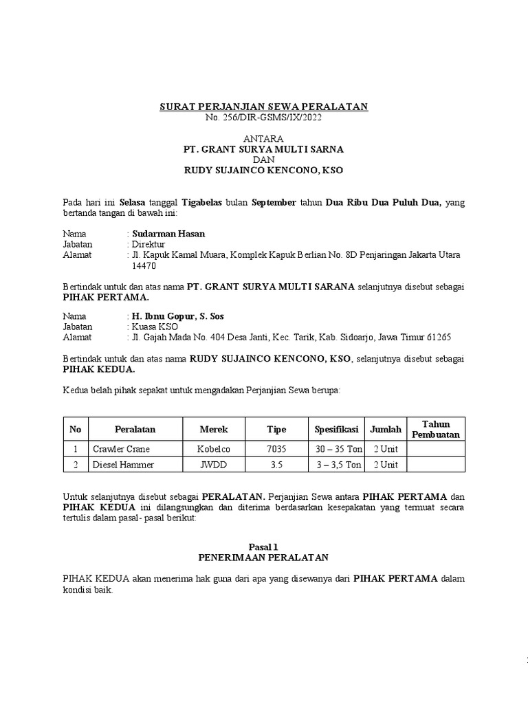 SPSP Crawler Crane & Hammer | PDF