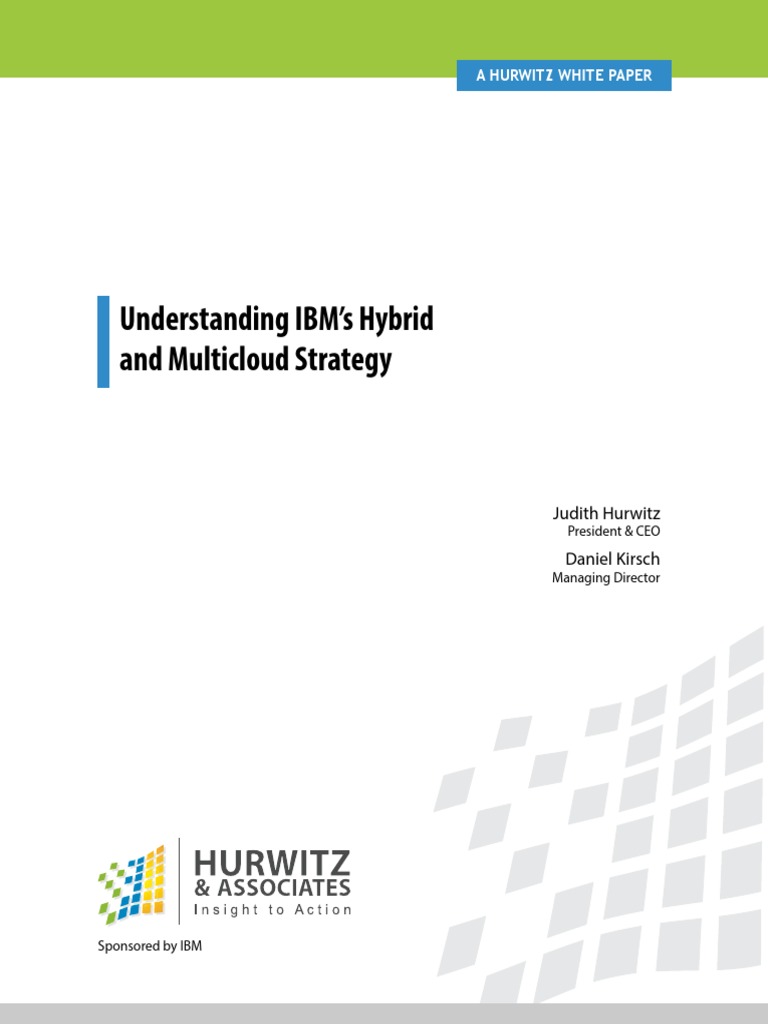 Understanding IBM's Hybrid and Multicloud Strategy | PDF | Cloud Computing | Red Hat
