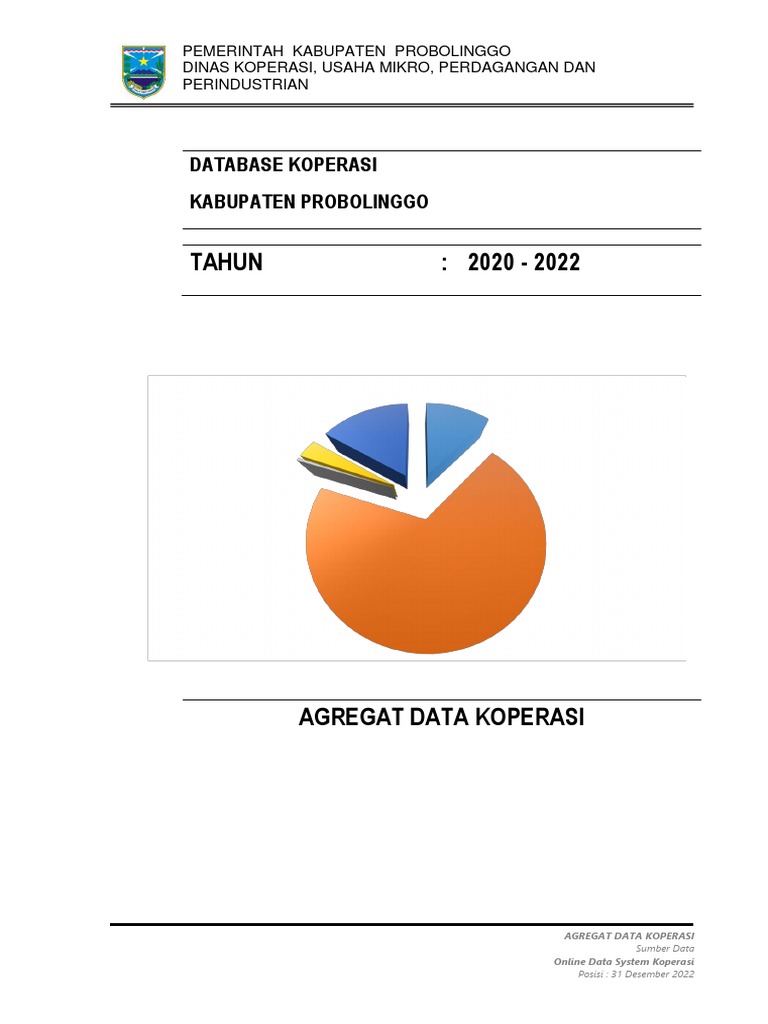 Data Koperasi Probolinggo 2020-2022 | PDF