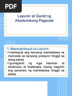 Akademikong Sulatin - Layunin, Gamit, Katangian, at Anyo | PDF
