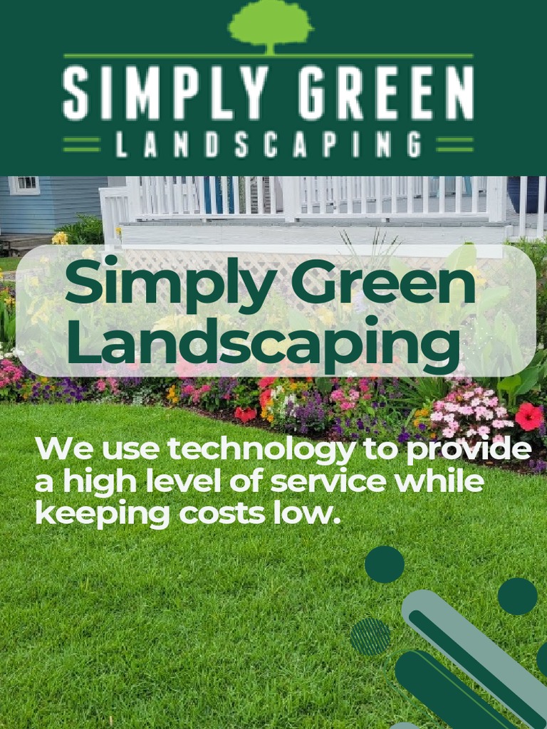 Home Lawn Care - Simply Green Landscaping | PDF | Lawn | Goal