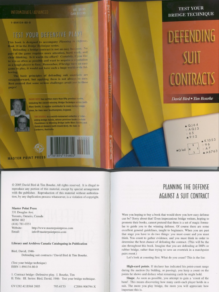 David Bird & Tim Bourke - Defending Suit Contracts | PDF