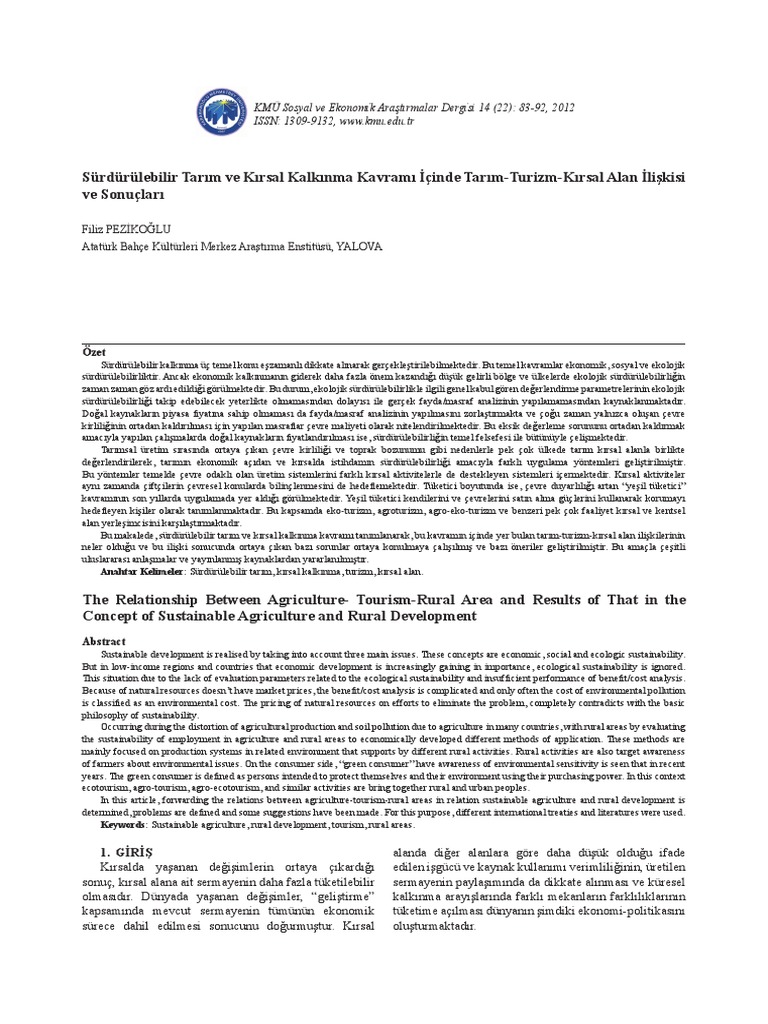 S - RD - R - Lebilir Tar - M Ve K - Rsal Kalk - Nma Kavram - Inde Tar - m-Turizm-K - Rsal Alan ...