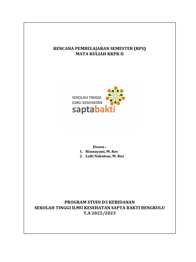 RPS 2023 | PDF | Sains & Matematika