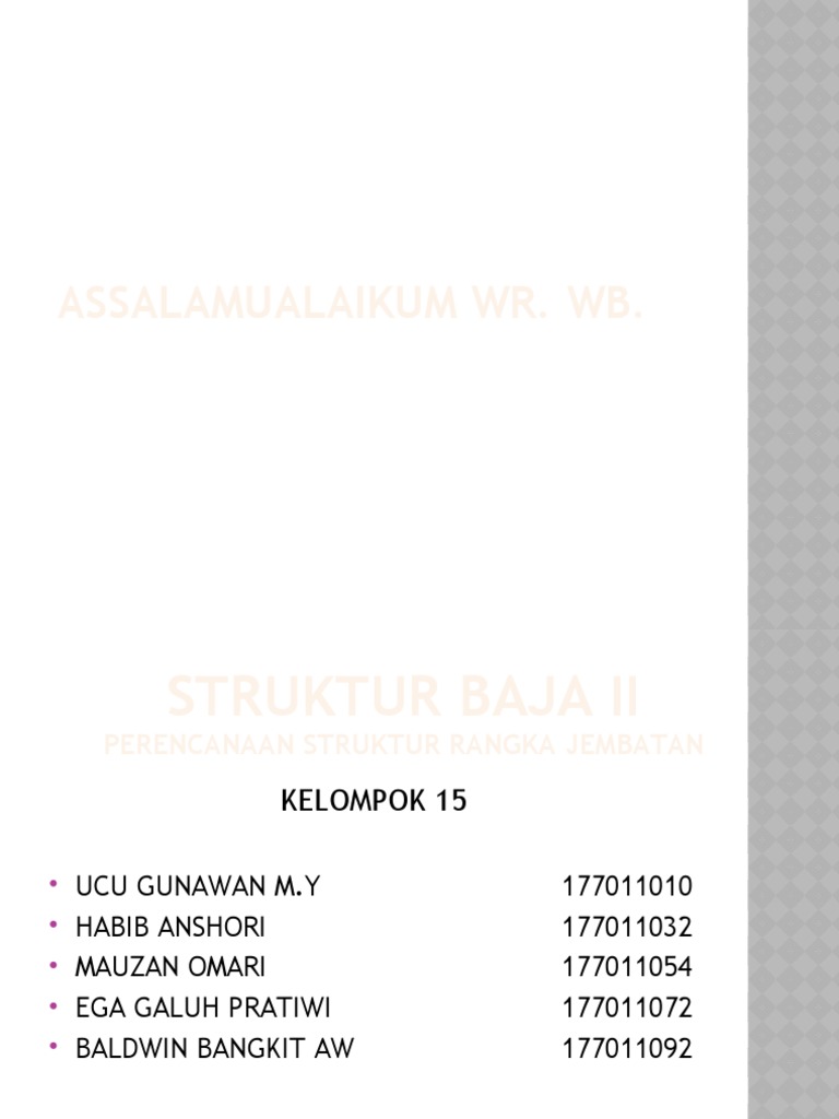 Sambungan Baut Kelompok 15 | PDF