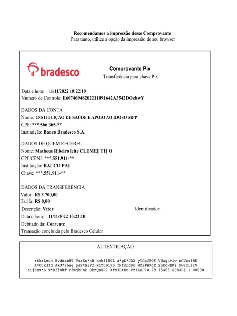 Comprovante PDF | PDF