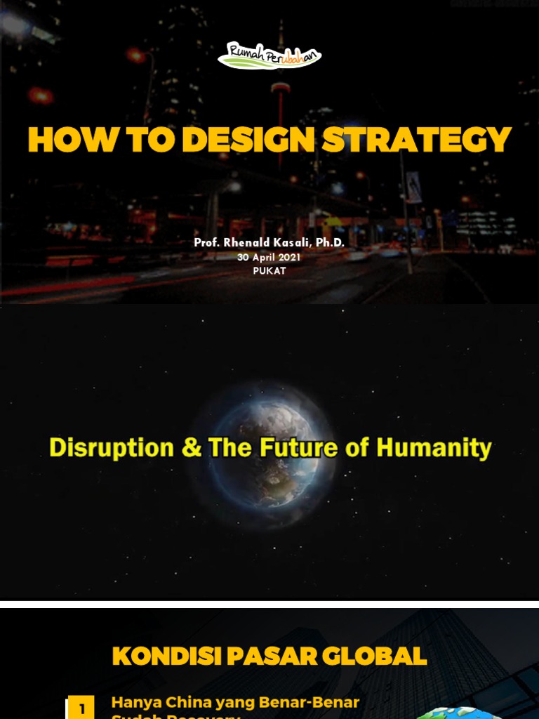 Business Coach - How To Design Strategy - Prof. Rhenald Kasali | PDF ...