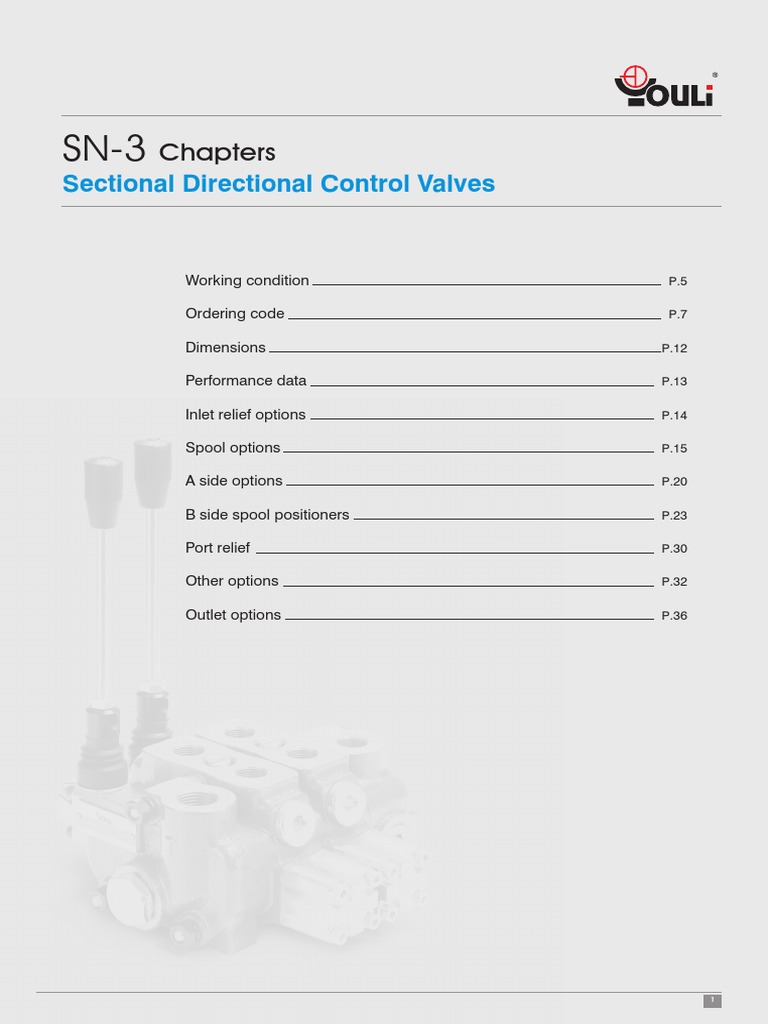Youli SN-3 | PDF | Viscosity | Valve
