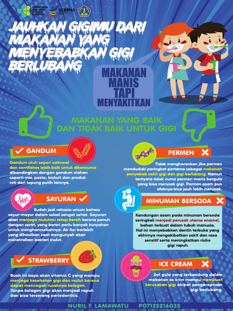 Poster Penkes Kesehatan Gigi | PDF