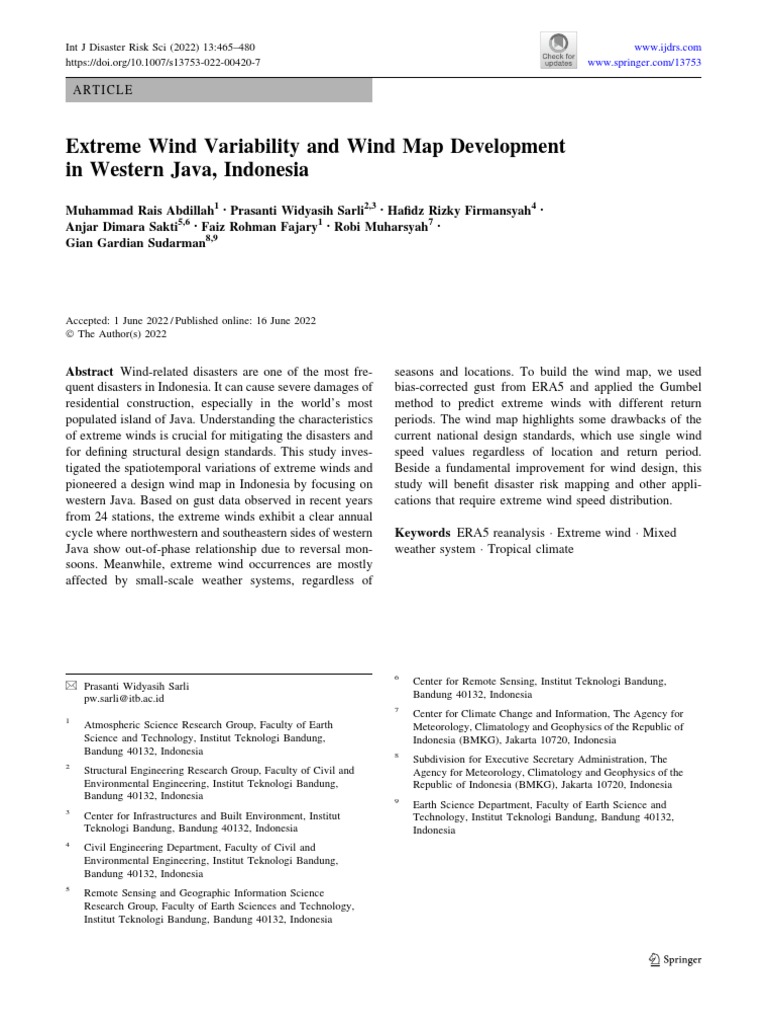 Wind Map Development | PDF