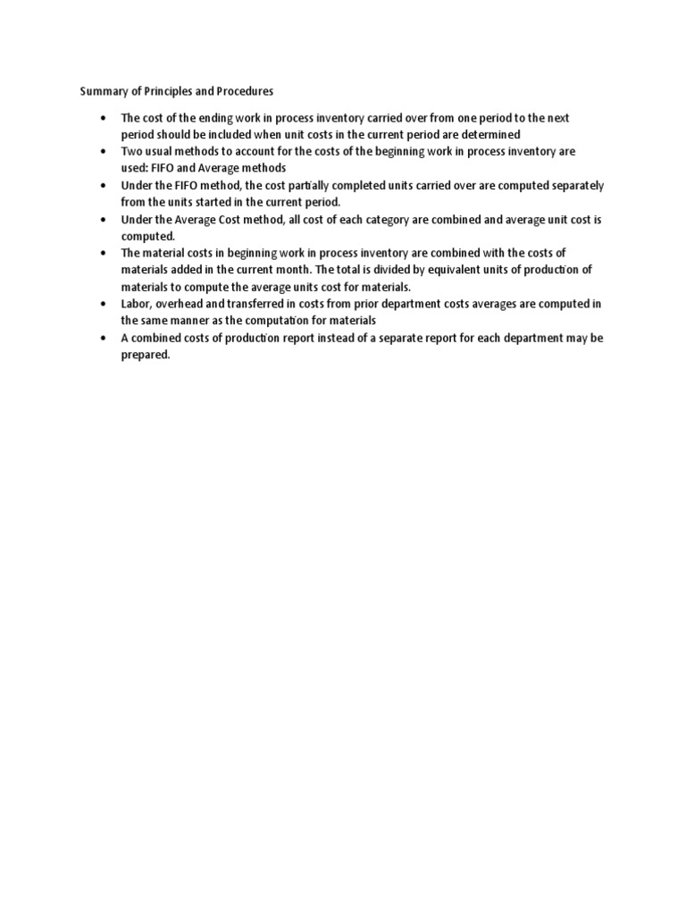 Summary of Principles and Procedures p.414 | PDF