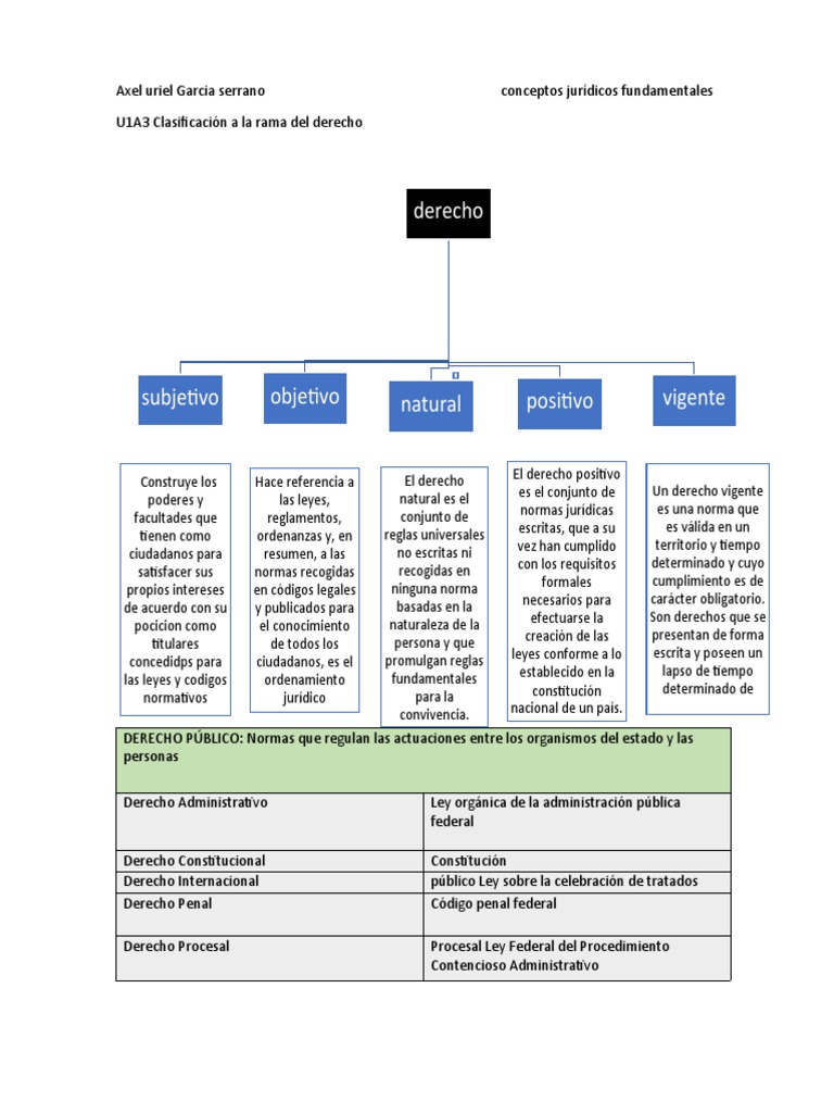 U1A3 CJF | PDF | Ley administrativa | Ley procesal