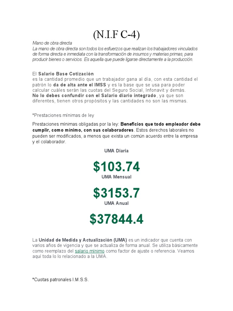 N.I.F C-4 | PDF