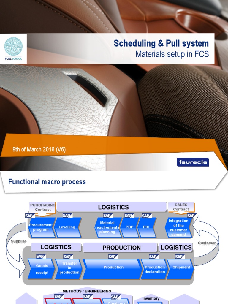 Materials Setup in FCS V6 (ENHANCED Version) PDF | PDF | Logistics ...
