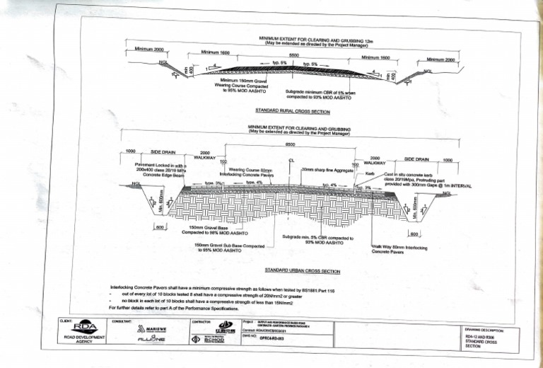 Standard Drawing 1 C20 | PDF | Building Engineering | Materials