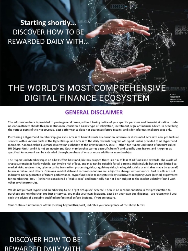 HyperFund Standard Presentation 1 Oct 2021 Final-1 | PDF ...