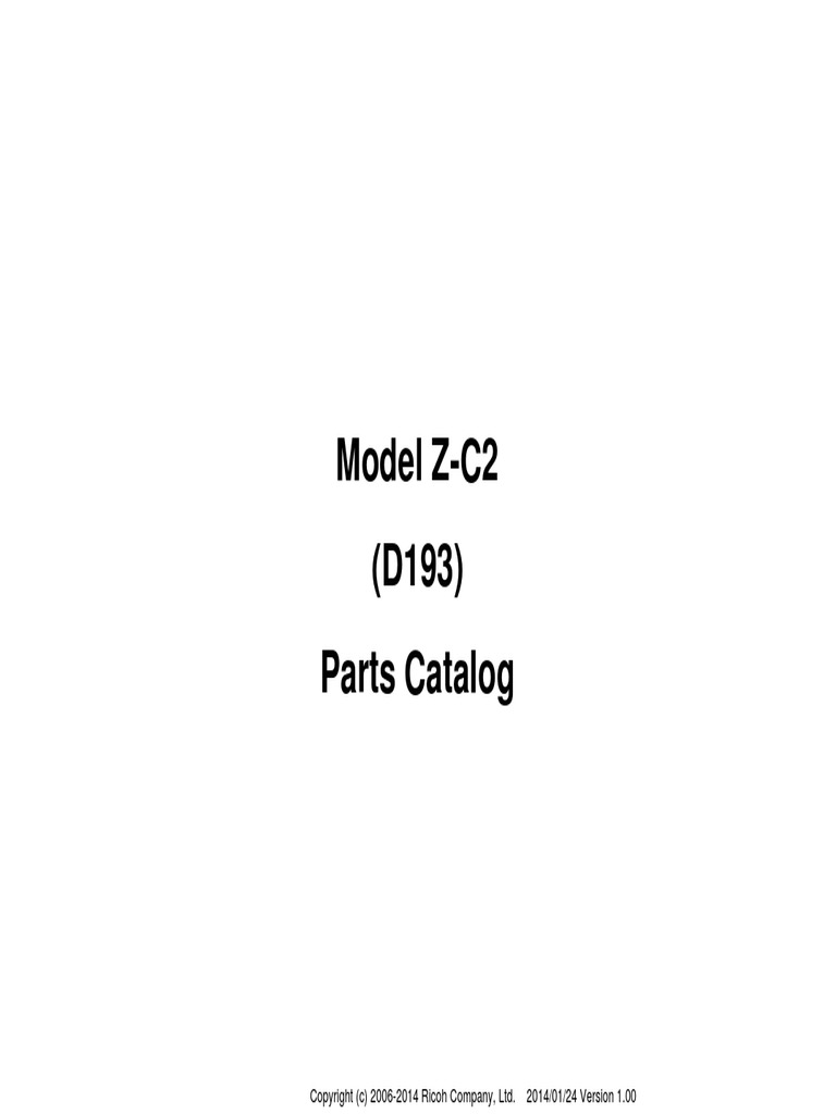 D193 Exp V1.00 | PDF | Machines | Manufactured Goods