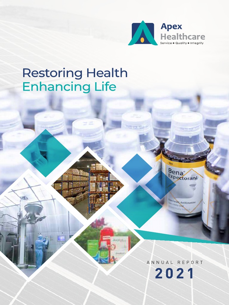 APEX HEALTHCARE - Annual Report - 2021 | PDF | Brand | Pharmacy
