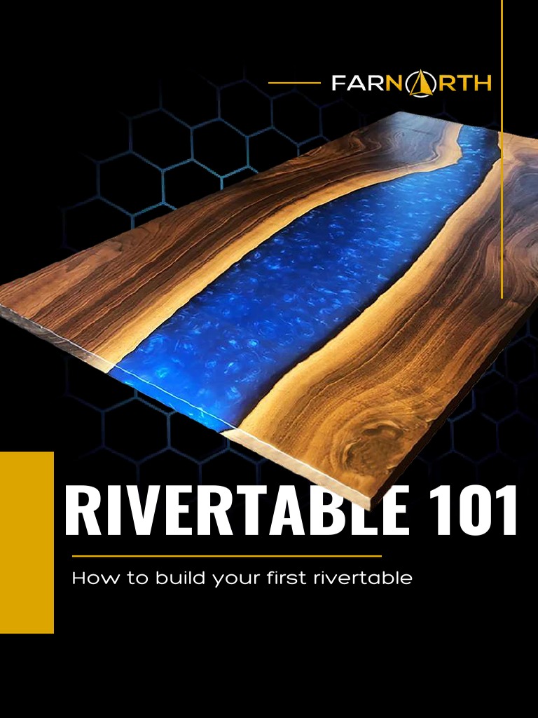 Rivertable 101 How To Build Rivertable PDF | PDF | Epoxy | Wood
