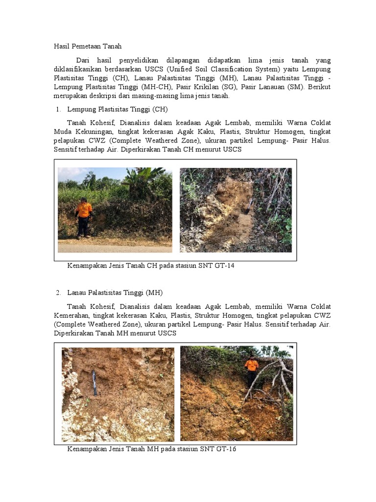 Hasil Pemetaan Tanah | PDF